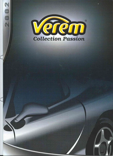 CATALOGUE VEREM 2002 Collection Passion - PINDER, pompiers, militaires ...