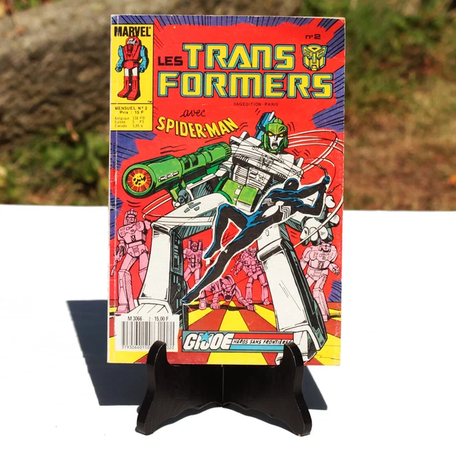 BANDE DESSINÉE COMICS Marvel - Les Transformers n° 2 avec Spiderman ...