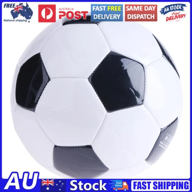 SOFT CLASSIC NO.3 Black White Standard Size Soccer Ball Training ...