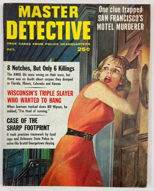 MASTER DETECTIVE MAGAZINE, October 1961, Vintage True Crime Stories ...