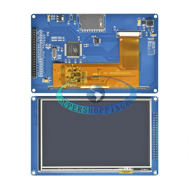 TFT LCD MODULE Display SSD1963 with touch panel card 800X480 5.0" £41. ...
