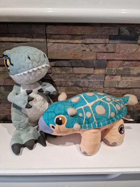JURASSIC WORLD PLUSH Toys Dinosaurs Cretaceous Velociraptor ...