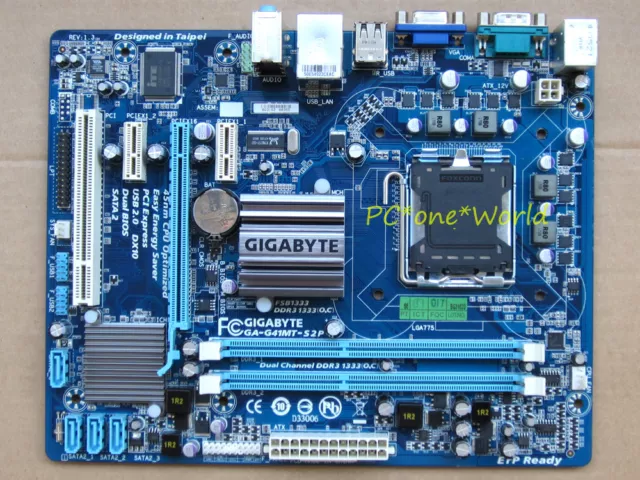 GIGABYTE GA-G41MT-S2P MOTHERBOARD Socket 775 DDR3 Intel G41 100% working £58.67 - PicClick UK