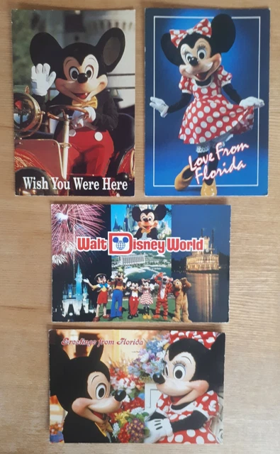 JOB LOT OF Vintage Walt Disney postcards. Mickey, Minnie Mouse £8.00 ...