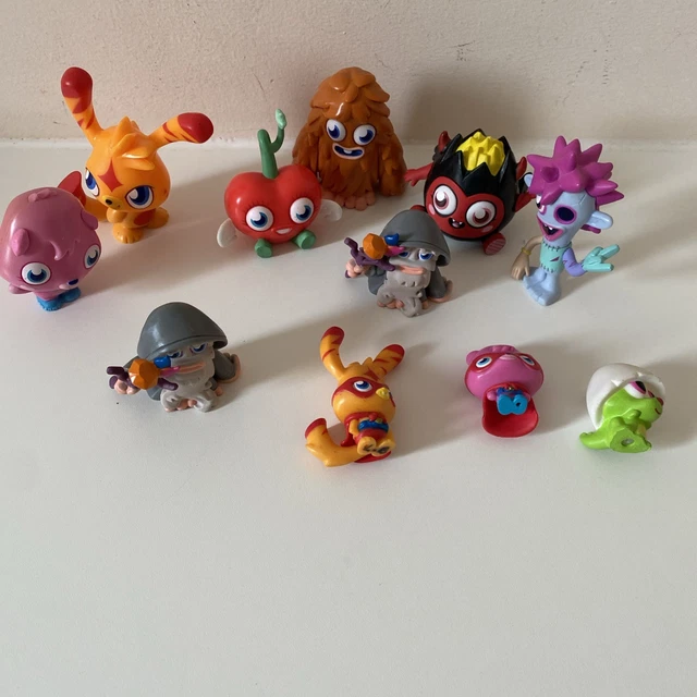 MOSHI MONSTERS FIGURES Variants X 11 3" bundle job lot £6.50 - PicClick UK