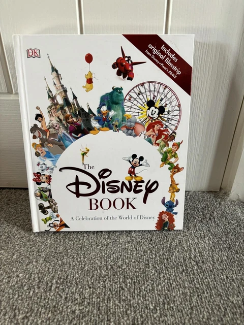 THE DISNEY BOOK A Celebration of World of Disney + Original Filmstrip ...