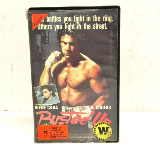 BUSTED UP - Big Box Ex Rental VHS Tape $25.00 - PicClick AU