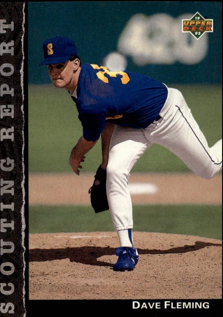1992 (MARINERS) UPPER Deck Scouting Report #SR8 Dave Fleming EUR 1,87 ...