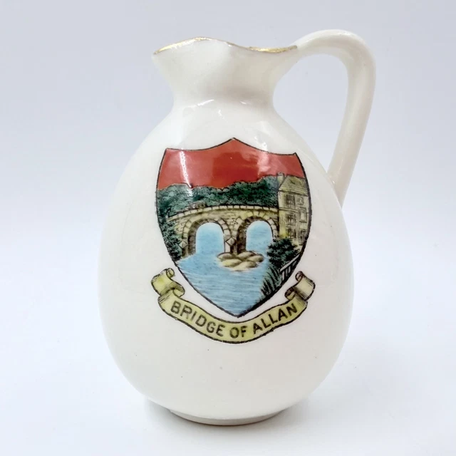 VINTAGE GOSS CRESTED China Model Of Ewer In Chichester Museum - Bridge ...
