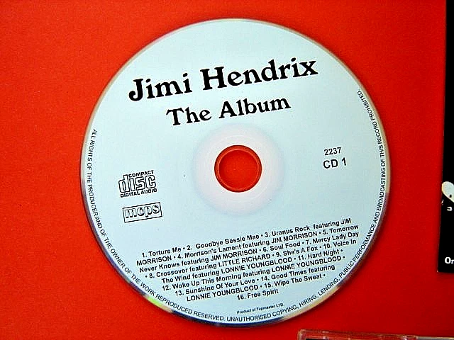 JIMI HENDRIX & The ALBUM"2 CD *32 Titres **Mcps 2237 (archives) EUR 7 ...