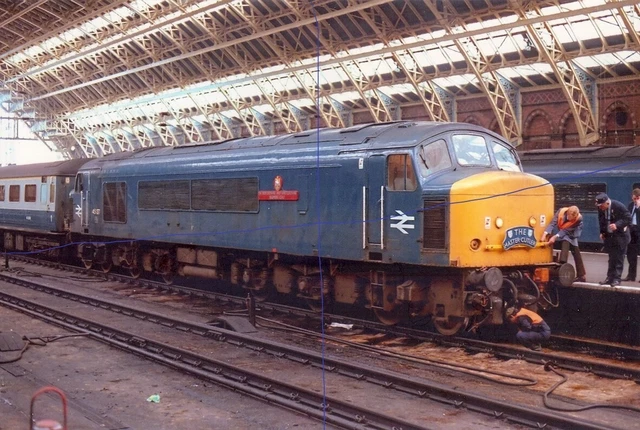 DIESEL TRAIN PHOTO A Class 45 On Photograph In Br Liv Railway Picture ...