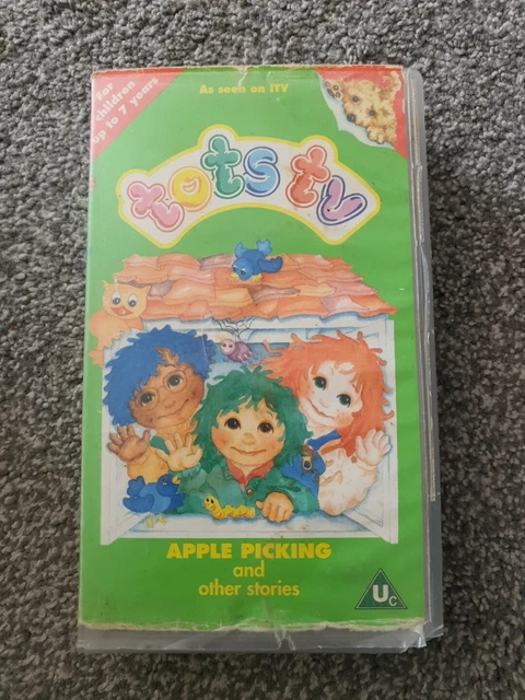 TOTS TV APPLE Picking - Vhs Video - Childrens / Vintage £9.00 - PicClick UK