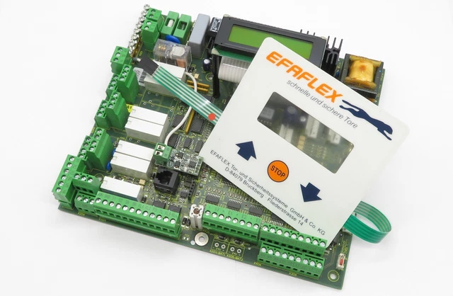EFAFLEX STEUERPLATINE PLATINE Display FE 491/2.1 aus Rolltorsteuerung ...