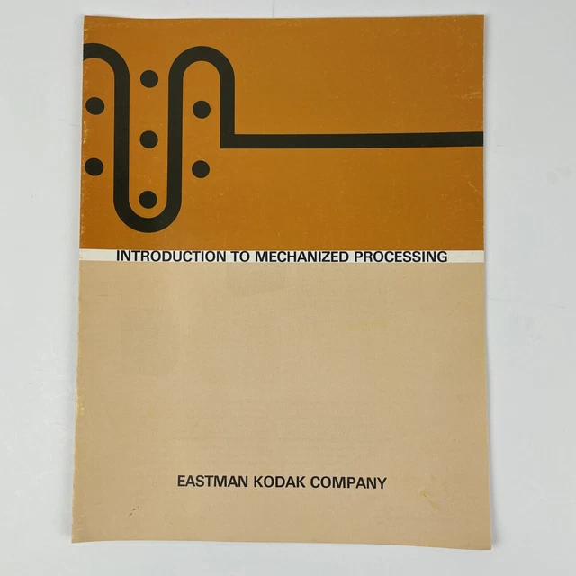 VINTAGE 1969 EASTMAN Kodak Company Introduction To Mechanized ...