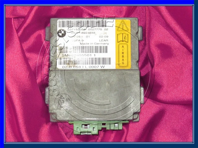 BMW 7 SERIES E65 E66 SENSOR DRIVER'S SEAT SSFA 9 SRS AIR MODULE BAG ...