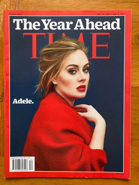 TIME MAGAZINE 2015 Adele The Year Ahead Pictures Articles NASA Pelosi ...