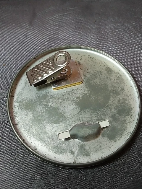 VINTAGE KMART CBS Get Ready Giveaway Button Clip On Old Store Promo ...