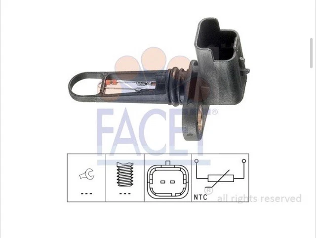 FORD TRANSIT MK7 Mk8 Custom Air Charge Temperature Sensor Intercooler £ ...