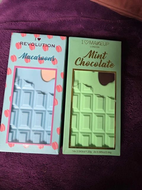 I ️ REVOLUTION Macaroons & I ️ Makeup Mint Chocolate Palette BNIB £12. ...