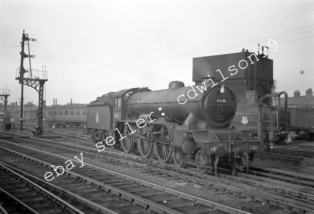 BRITISH RAILWAY NEGATIVE - BR ex LNER No. 61621 B17 4-6-0 Loco c1950 [P316] £1.50 - PicClick UK