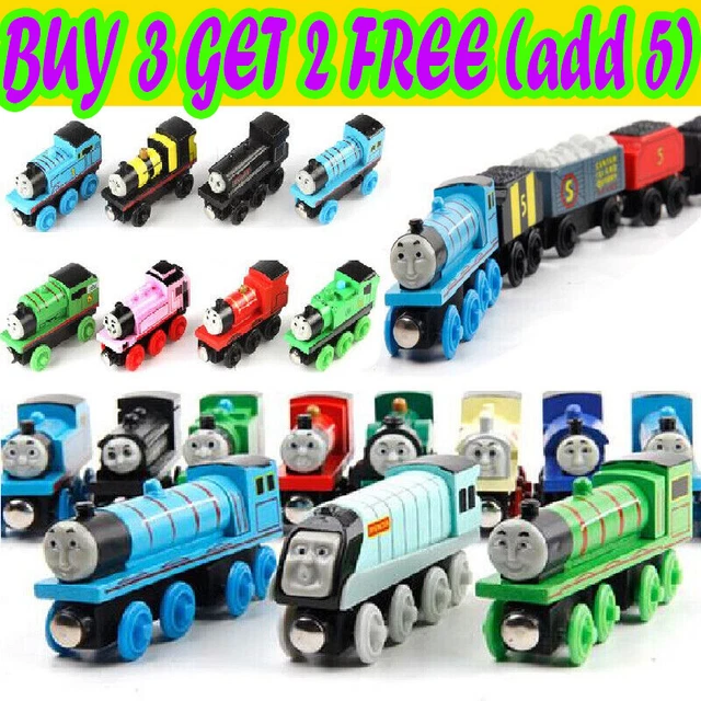 THE TANK ENGINE Tender Diesel Gordon Wooden Magnetic Railway Train ...