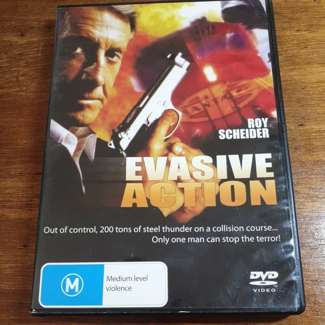 EVASIVE ACTION DVD R4 LIKE NEW FREE POST $9.95 - PicClick AU