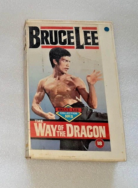 THE WAY OF The Dragon VHS Video Ex Rental Box Pre Cert Kung Fu Rank £6. ...