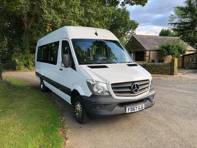 MERCEDES SPRINTER 514 Auto Xlwb Psv W/Chair Minibus Very Low 47K Mls ...