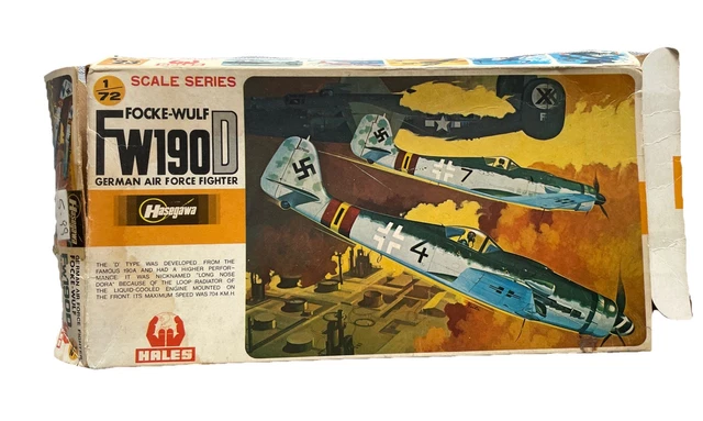 HALES FOCKE-WULF FW190D Model Aircraft : Scale 1:72 £4.87 - PicClick UK