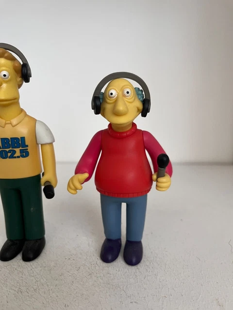 PLAYMATES INTERACTIVO THE Simpsons Billete & Marty Acción Figura ...