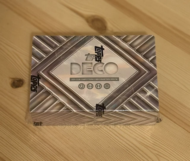 TOPPS UEFA CLUB Competitions Deco 2025/2026 - Brand New - In Hand 🚚 £ ...