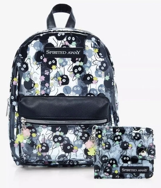 STUDIO GHIBLI SPIRITED Away Soot Sprites Clear Mini Backpack And Flap ...
