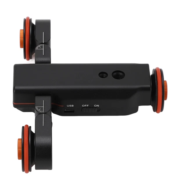 CAMERA DOLLY 360 Uniform Rotation Electric Track Rail Slider Car ...