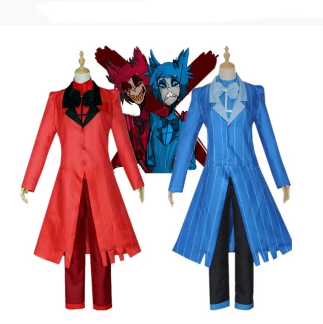 HAZBIN HOTEL ALASTOR Cosplay Costume The Radio Demon Uniforms Halloween ...