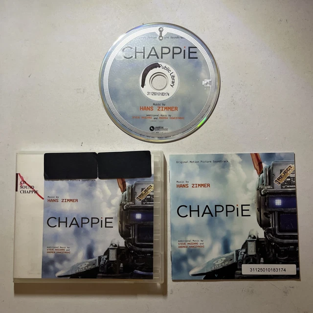 CHAPPIE HANS ZIMMER OST Soundtrack Score (CD, Varèse Sarabande, 2015 ...