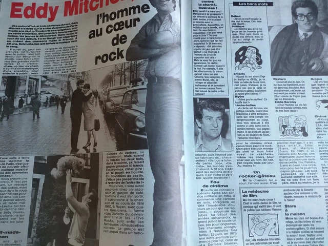 💥EDDY MITCHELL - Le Herisson 2326 - 1990 $24.14 - PicClick CA