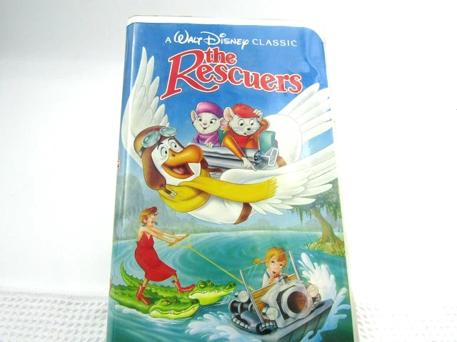 WALT DISNEY'S THE Rescuers VHS 1992 Classic Movie Pre-Owned £6.25 ...