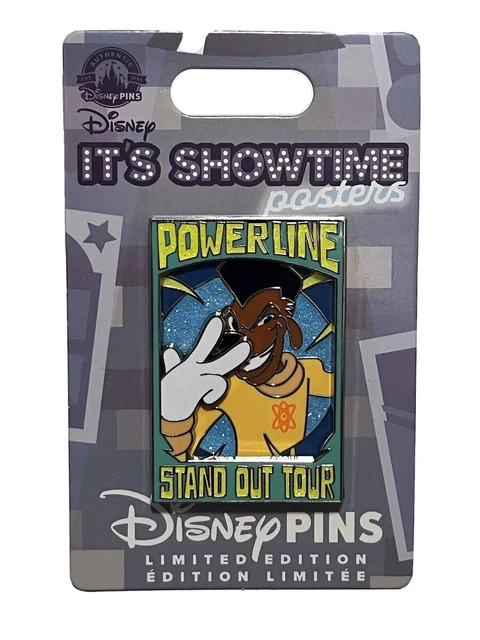 DISNEY PARKS POWERLINE It’s Showtime Posters 2024 Pin Limited Edition ...