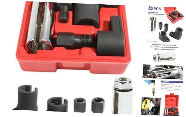 O2 SENSOR SOCKET,AUTOMOTIVE Tool Oxygen Sensor Socket Set Wrench ...