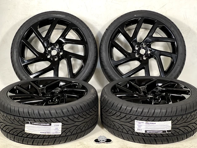 22& RANGE ROVER Land Rover SVR HSE AUTOBIOGRAPHY 5X120MM NEW RIMS TIRES ...