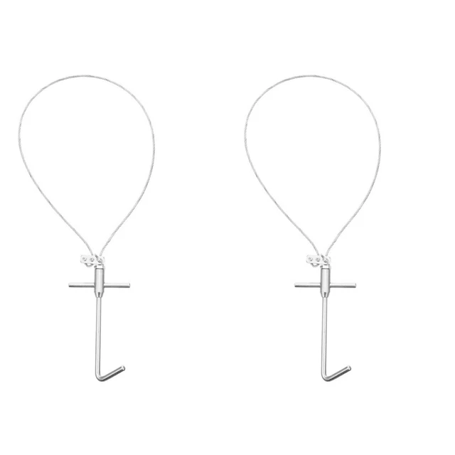 2 COUNT NOOSE Pole Pig Catcher Set Treatment Tool Restraint £16.19 ...