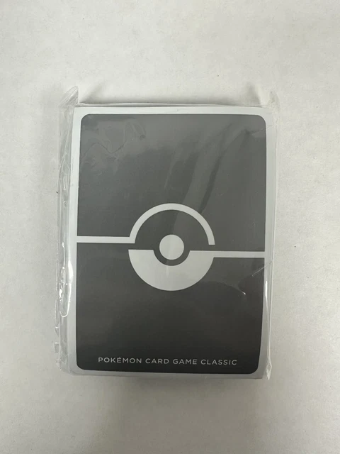 POKÉMON CARD GAME Classic CCG Card Sleeves 65-Pack Standard Size GREY ...