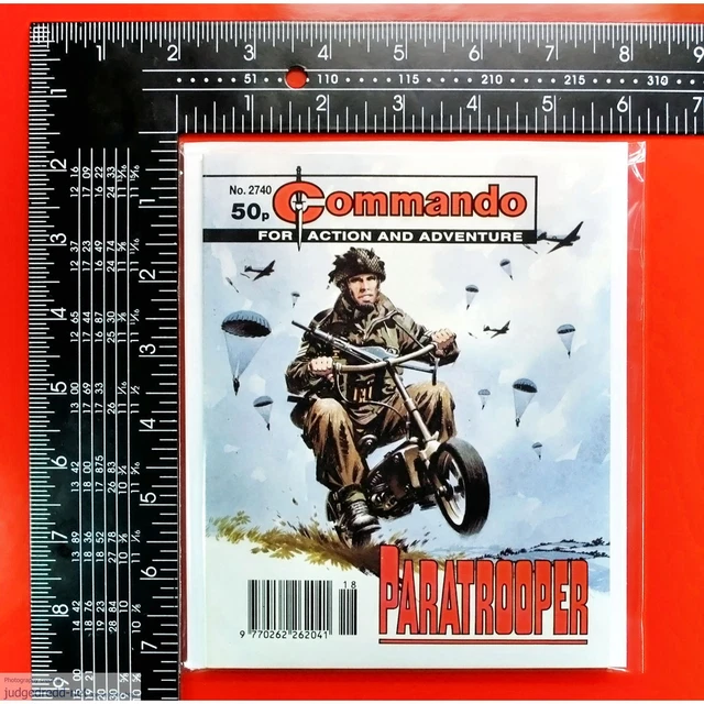 COMMANDO BATTLE PICTURE SIze1 Library Comic Bags and Boards/Backing ...