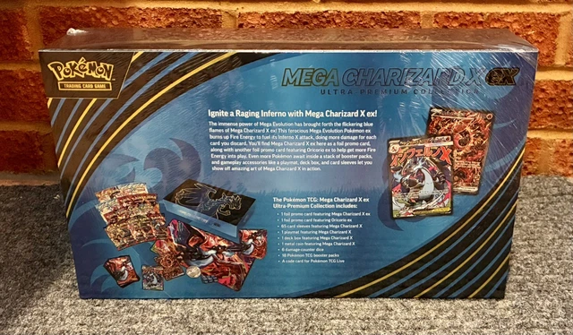 POKÉMON MEGA CHARIZARD X ex Ultra Premium Collection UPC English Sealed ...
