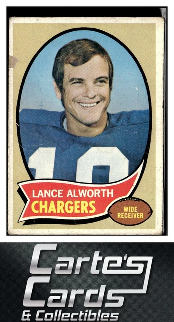 Lance Alworth 1970 Topps 240 San Diego Chargers Hall Of Fame Eur 434 Picclick Fr
