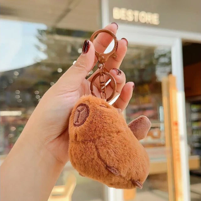 CUTE CAPYBARA PLUSH Keychain Flying Capybara Doll Pendant Bag ...