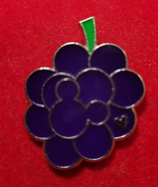 DISNEY TRADING PIN, Hidden Mickey, Grape Bunch, 2 Of 5, 2016 x $12.50 ...