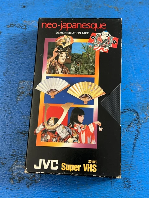 VINTAGE JVC NEO-JAPANESQUE Demonstration VHS Tape £17.10 - PicClick UK