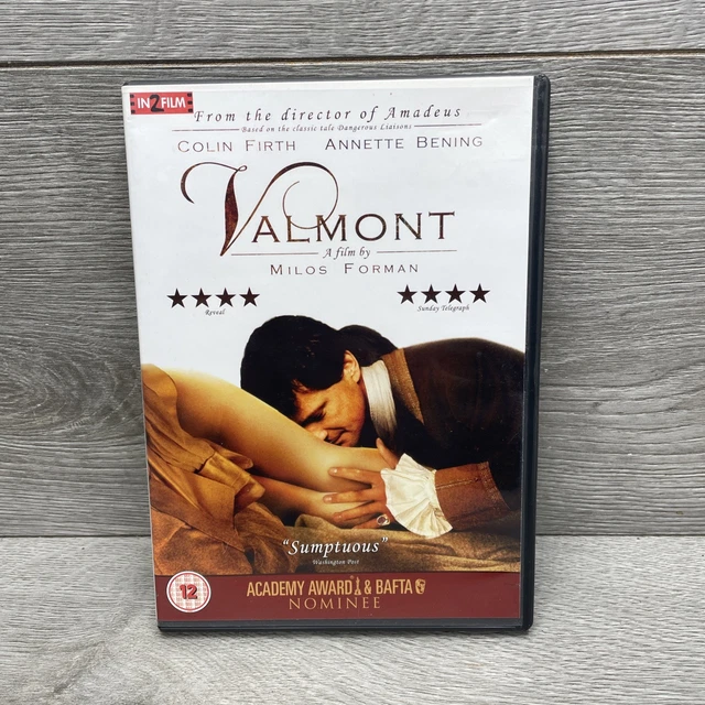 VALMONT - DVD 2008 - Colin Firth Annette Bening - Milos Forman £3.95 ...