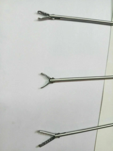 SEMI-RIGID ALLIGATOR JAW Atraumatic Grasper Biopsy Forceps Laparoscopic ...
